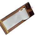 Ywmsfl Wooden Notebook Binder With Replaceable Tear Resistant Paper ...
