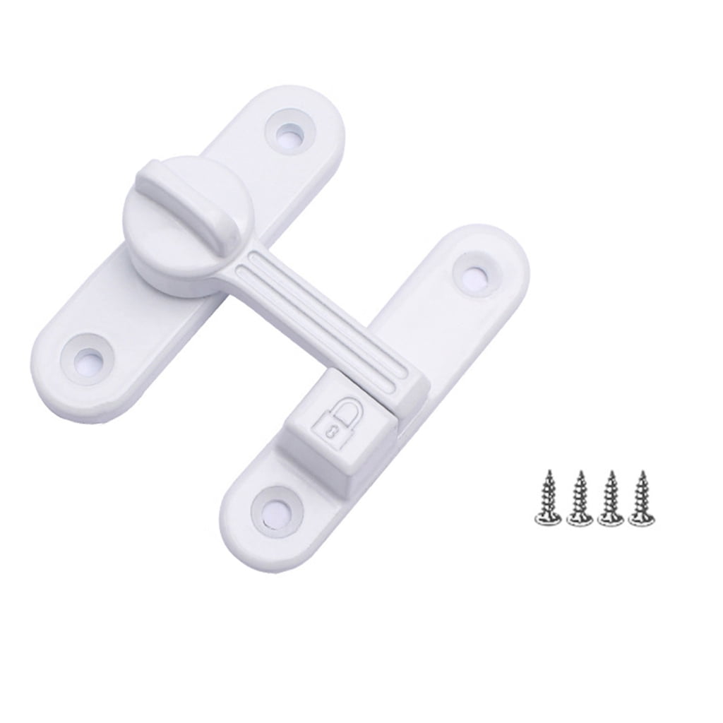 Ywmsfl Zincs Alloy Flipping Door Lock 90/180 Degree Sliding Door Lock ...