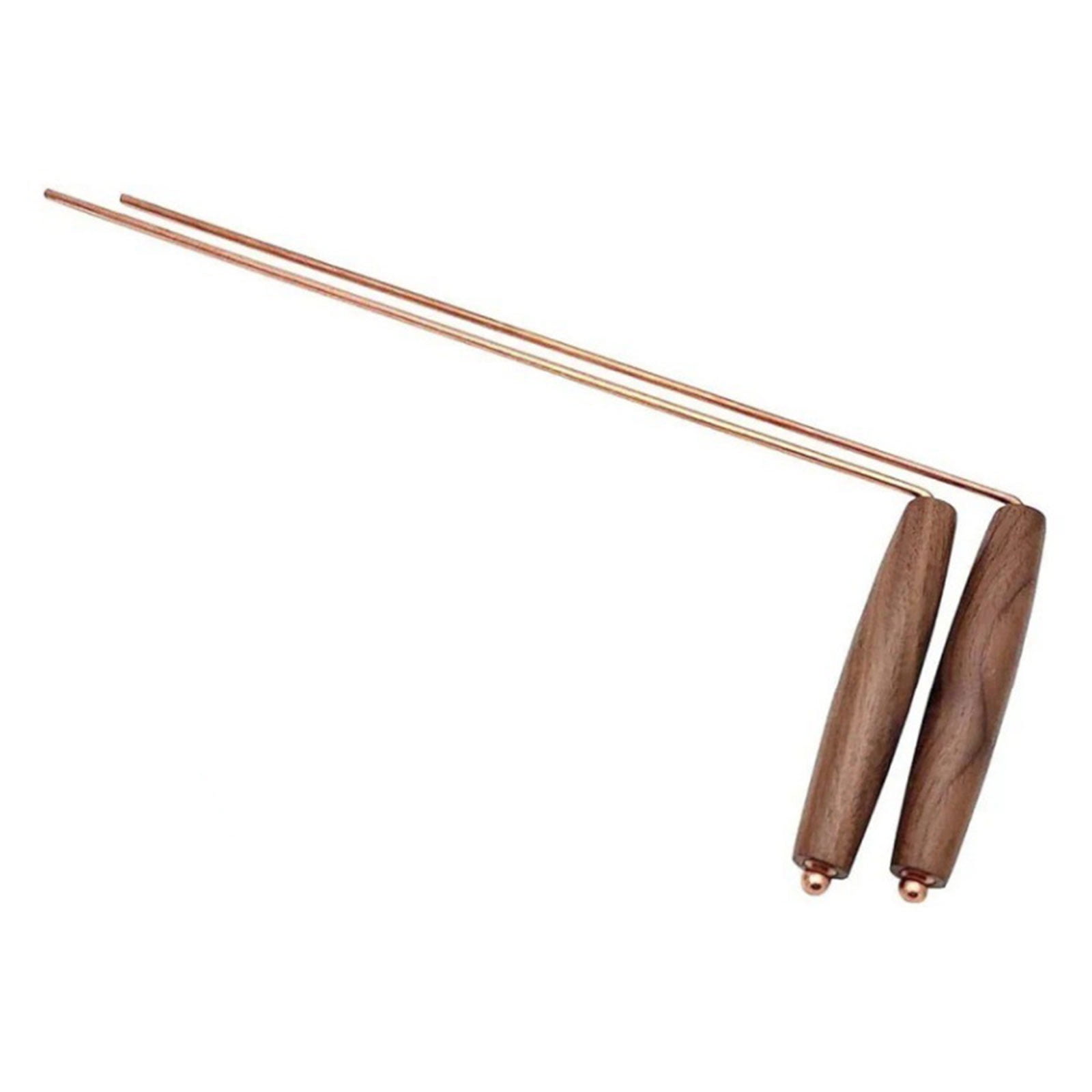 Ywmsfl small Dowsing Rod Set with Wooden Ergonomic Handle for Yes/No ...
