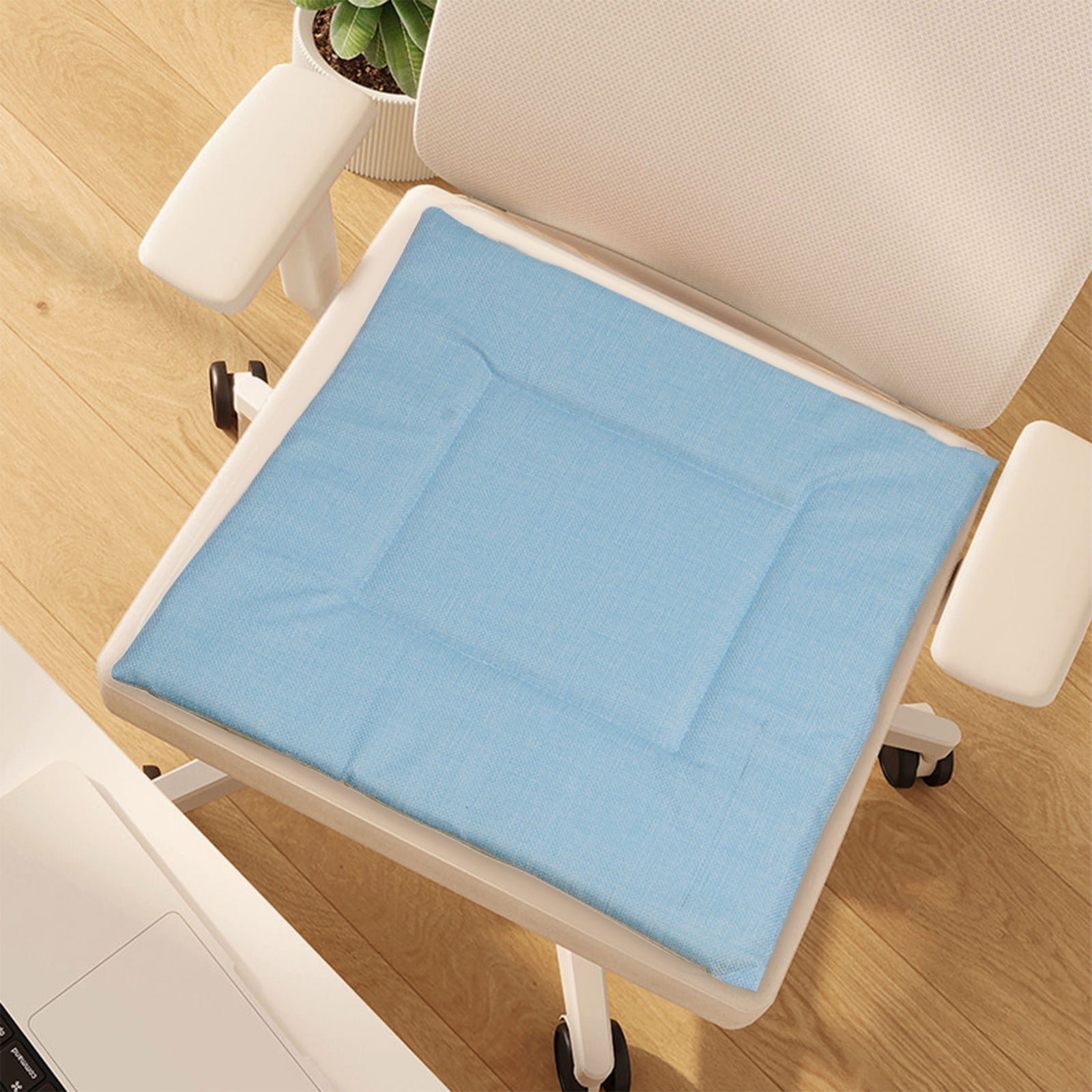 Ywuzuh Chair Cushion Cover, Tufted Overstuffed Textured Memory Foam ...