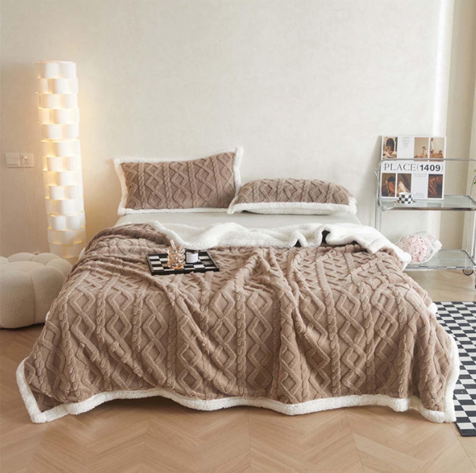 Ywuzuh Fleece Blanket Throw Size Super Soft and Warm Blankets, Throw All Season Use, Cozy, Plush ...