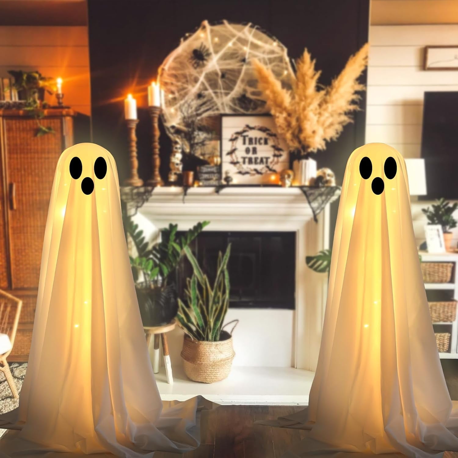 Ywuzuh Halloween Yard Decorations Ghost Kits Halloween Decor for Best ...