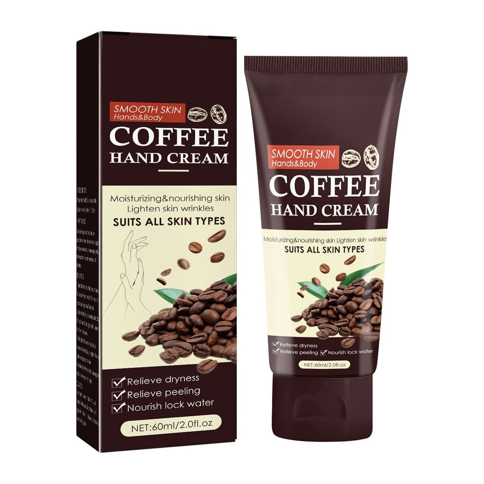 Yxeeychen Coffee Hand Care Dead Skin and Dry Cracks on The Hand Body ...