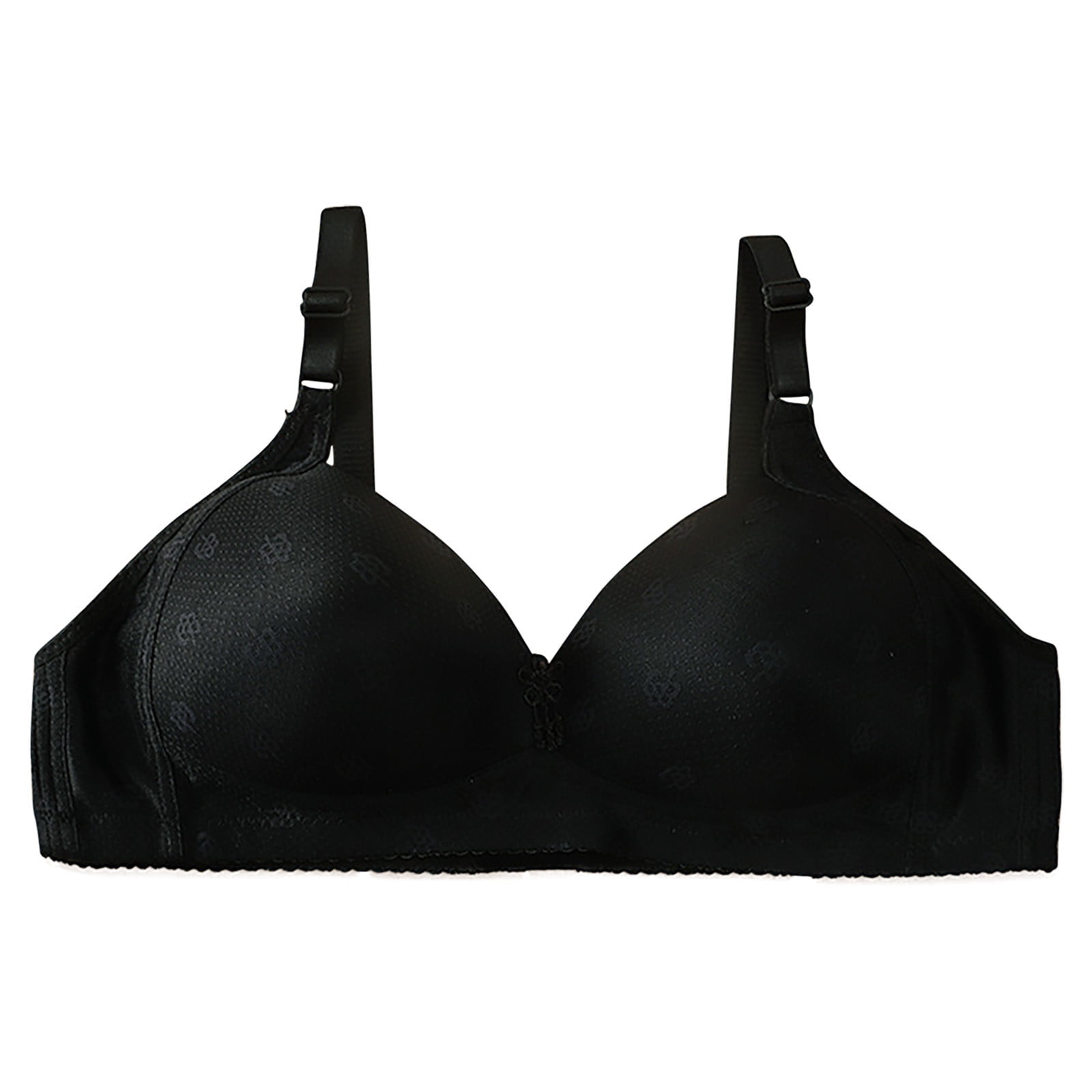 Yyeselk Daily Bra for Women Push Up Wireless Bra Lightweight Adjustable ...