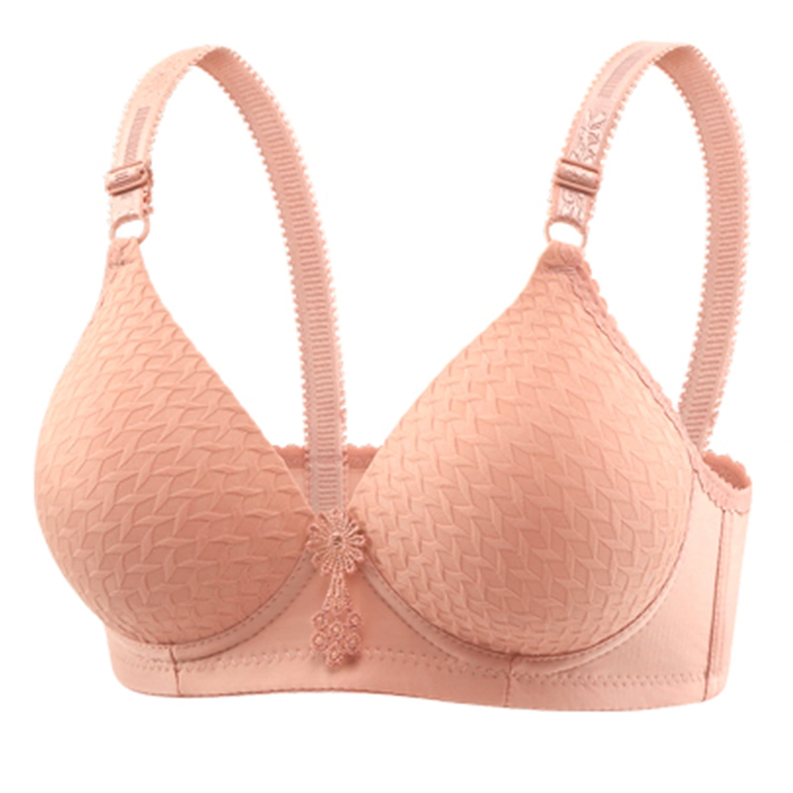 Yyeselk Everyday Bra for Women Push Up Bra Anti-Sagging Full Coverage ...