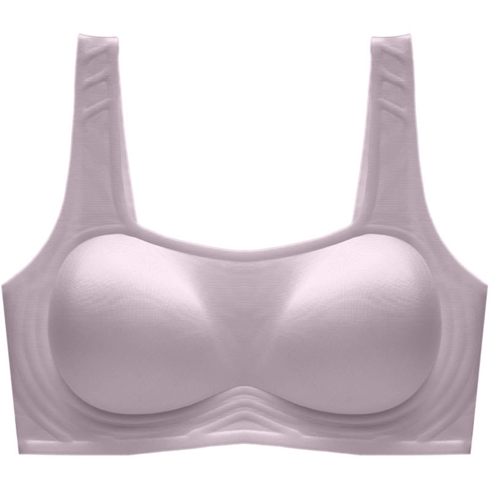Yyeselk Full Coverage Bras for Women Seamless Wireless Bra No Underwire ...