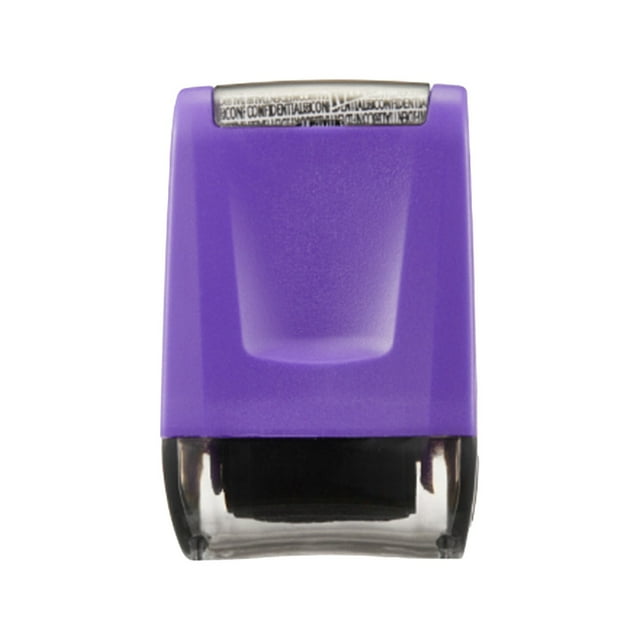 Yyeselk Identity Theft Protection Roller Stamps Wide Kit, Including 1-Pack Refills ...