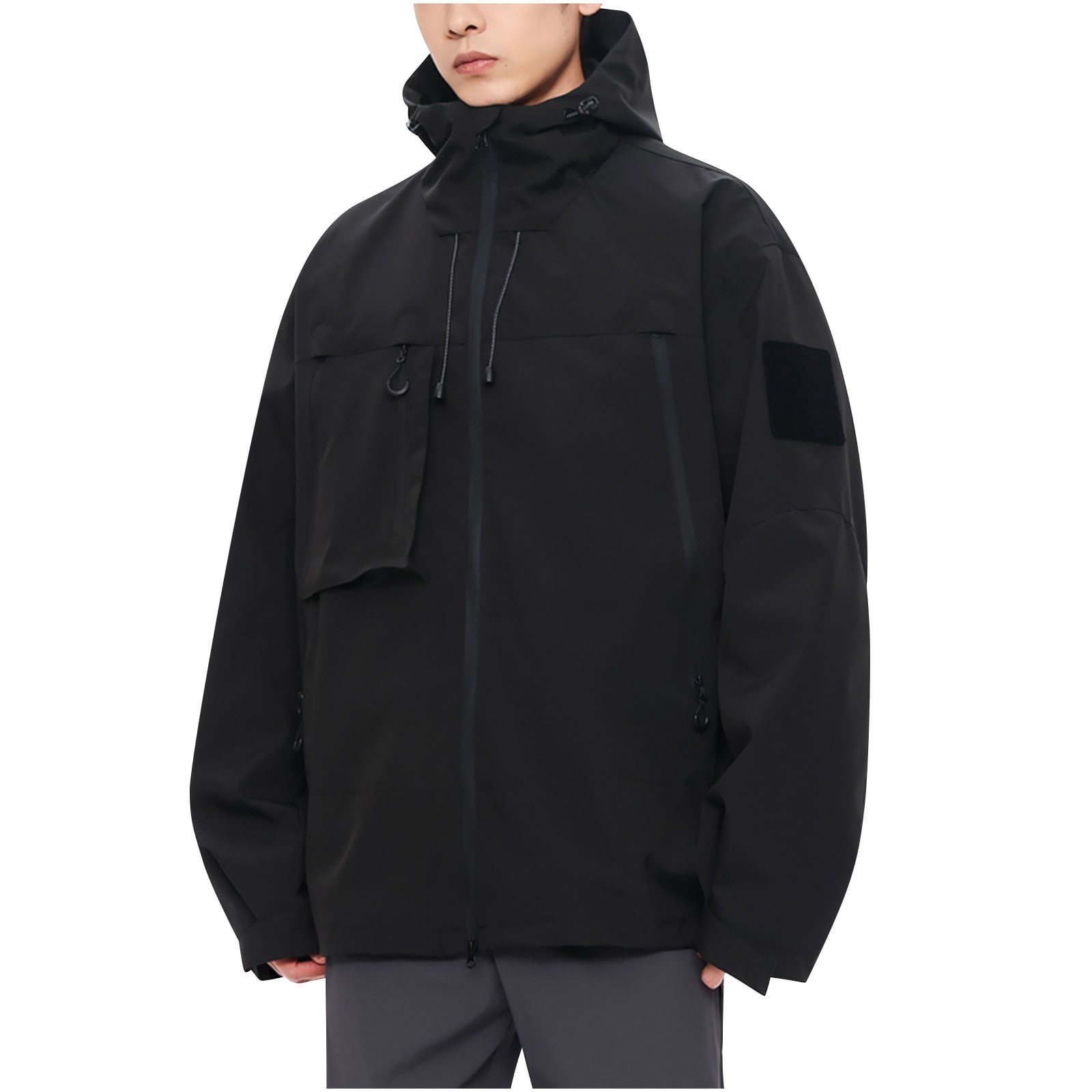 Yyeselk Men's Ski Jacket Snow Coat Waterproof Snowboard Jacket ...