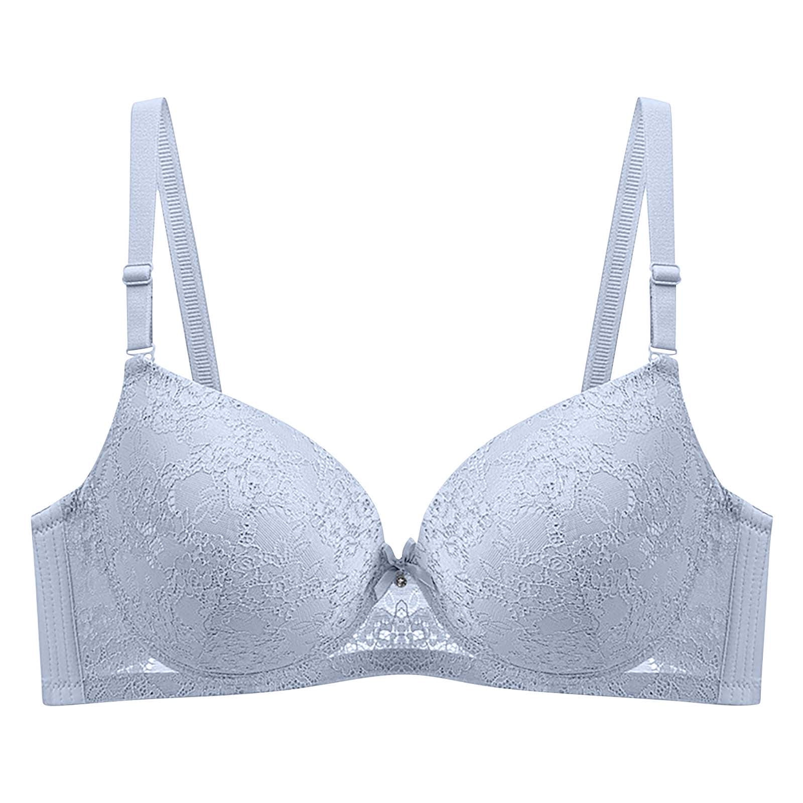Yyeselk Push Up Bra for Women Adjustable Shoulder Strap Lace Bras Plus ...