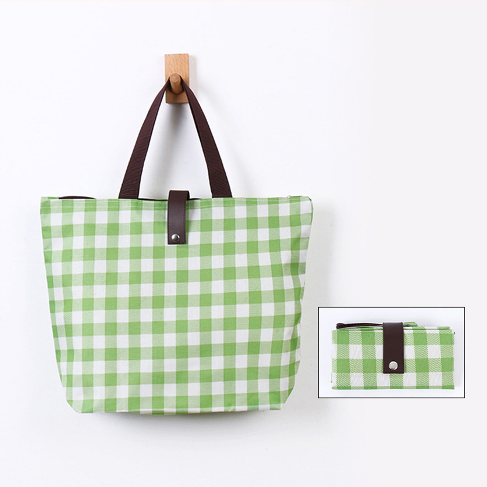 Yyeselk Utility Tote Bag with Zipper Top - Large Multipurpose Organizer ...
