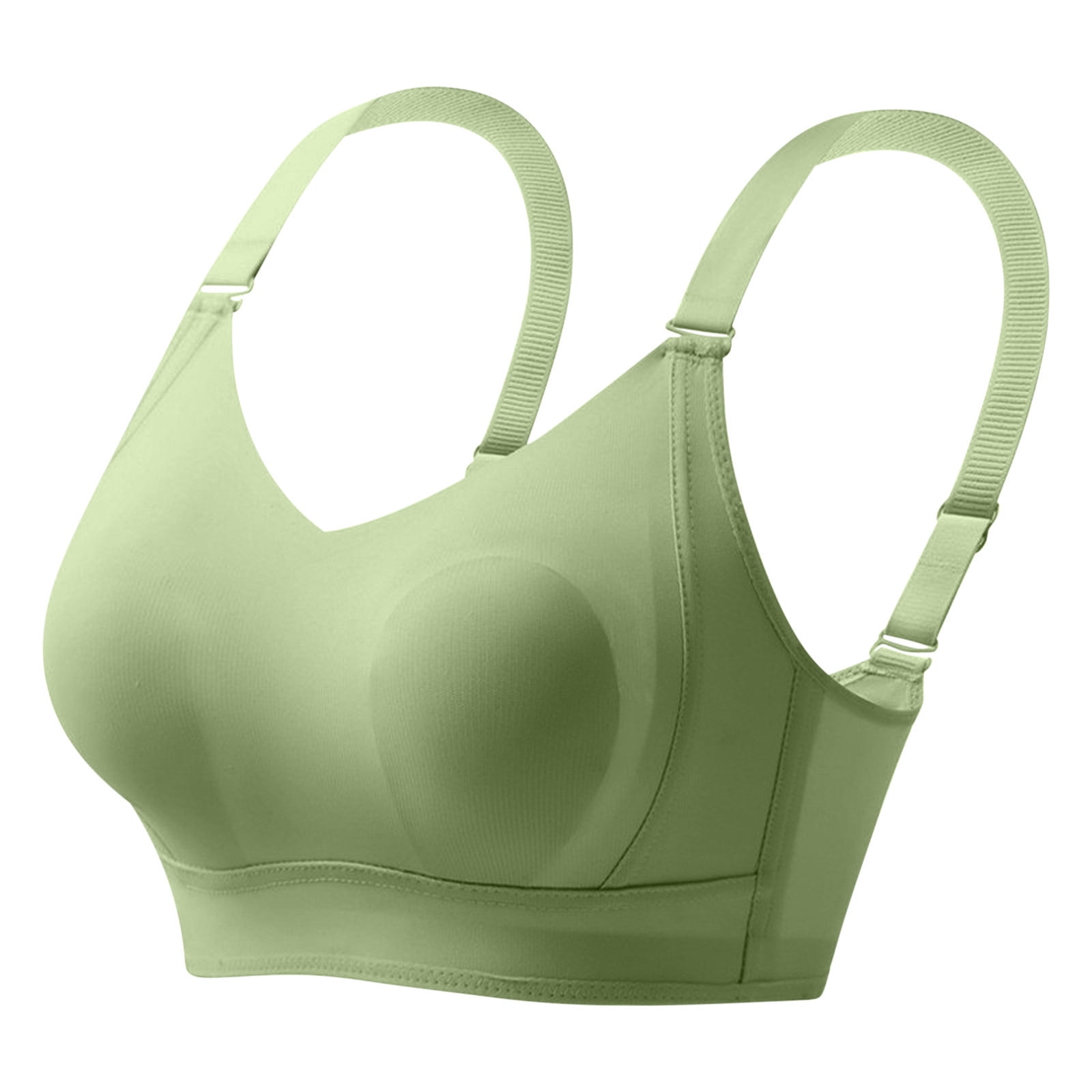 Yyeselk Wireless Bras for Women No Underwire Comfort Seamless Bra Lift ...