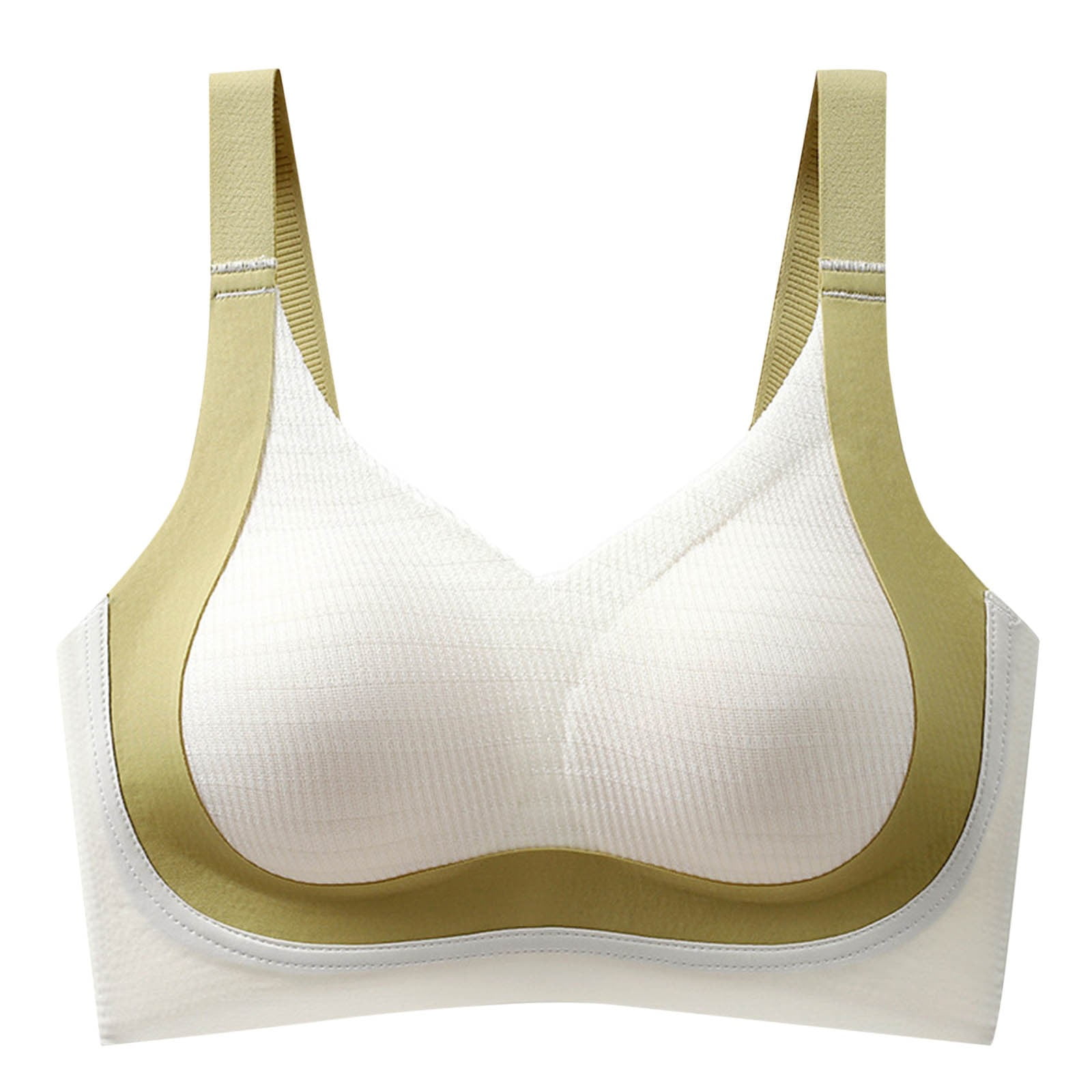 Yyeselk Women's Wireless Bra Push Up Seamless Lifting Bras Anti-Sagging ...