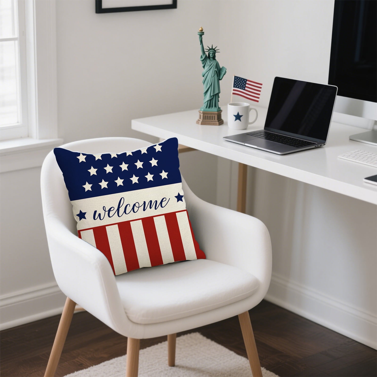 Clearance Under $5!Yyuenw 4Th of July Decorations Patriotic Pillow ...