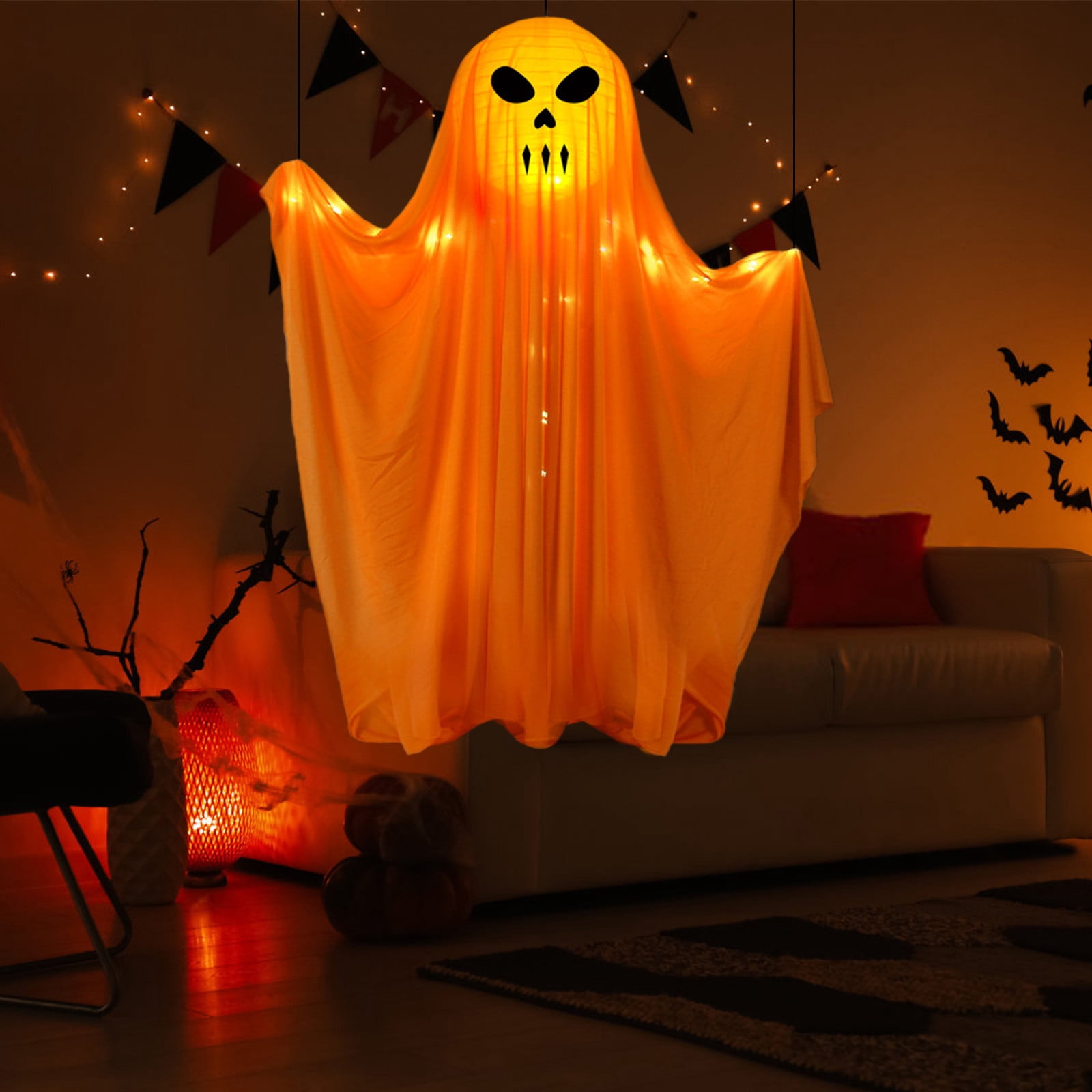 Yyuenw Halloween Decorations Outdoor, Spooky Halloween Ghost with ...