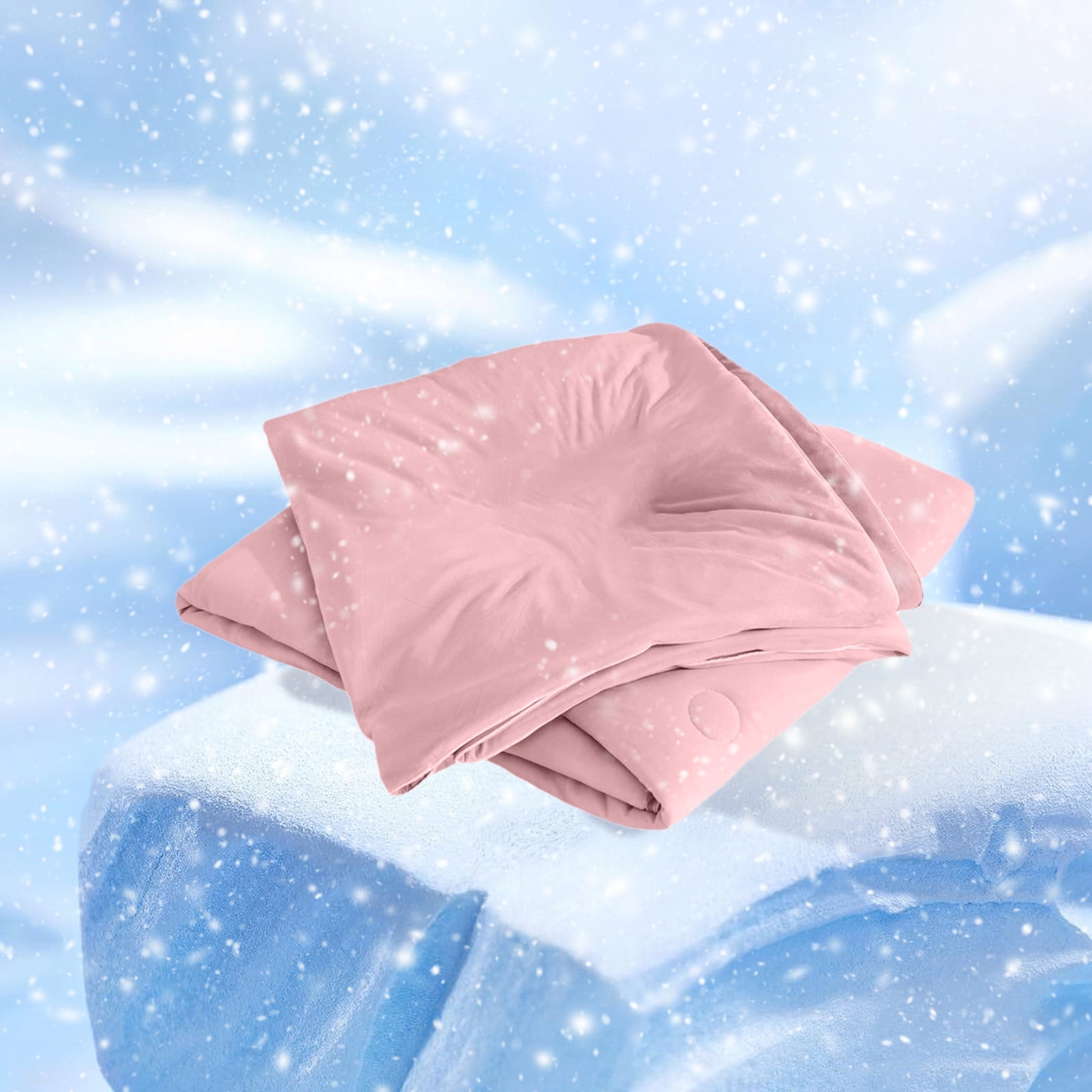 Yyuenw Ice Cream Cool Feeling Silk Summer Cotton Quilt Queen Size Lightweight Bedspreads For ...