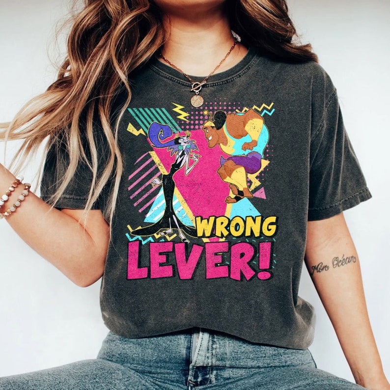 Yzma And Kronk Wrong Levels Shirt, The Emperor'S New Groove Disney T ...