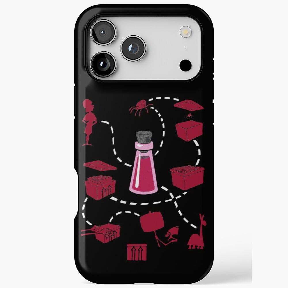 Yzmas Potion Emperors New Groove Llama Poison Vial Art iPhone Case 17 ...