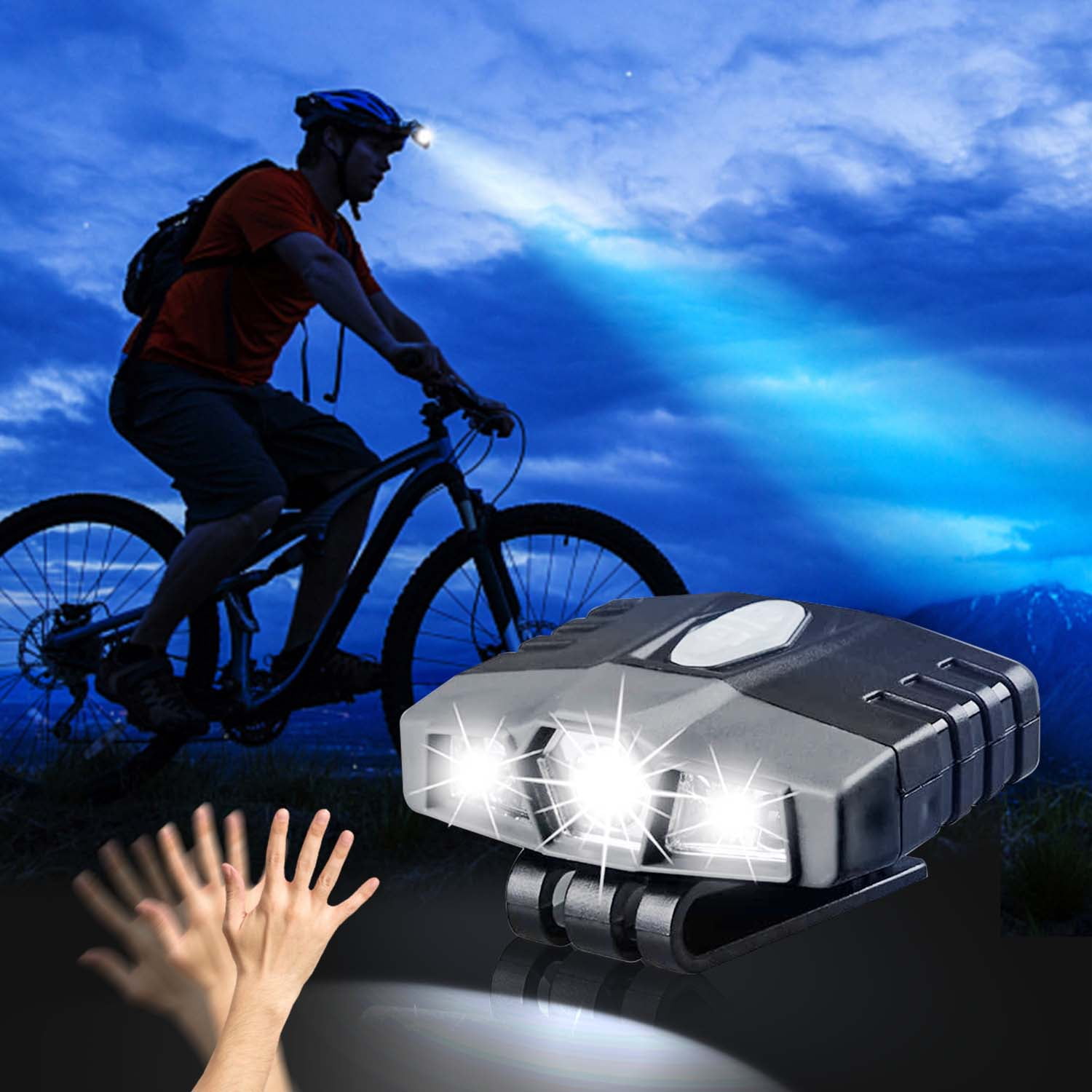 Yzonin Long Lasting Ultra Bright Mini LED Cap Light - Rechargeable ...