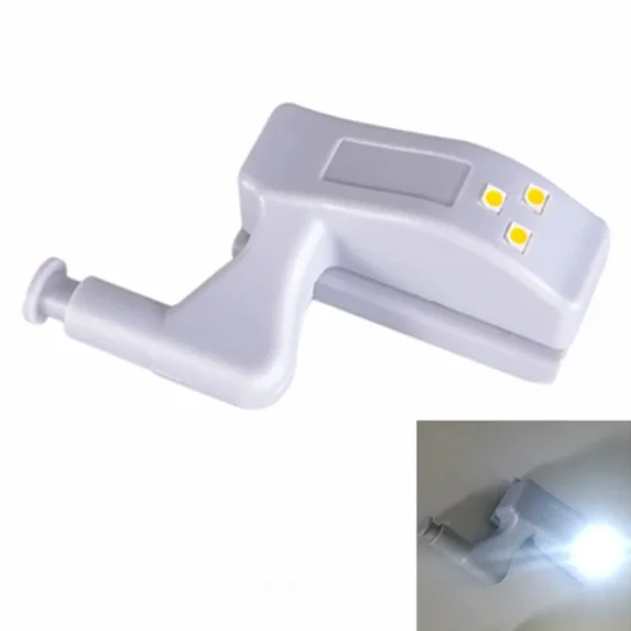 YzzKoo Universal LED Inner Hinge Lamp Cabinet Induction Lights Wardrobe ...