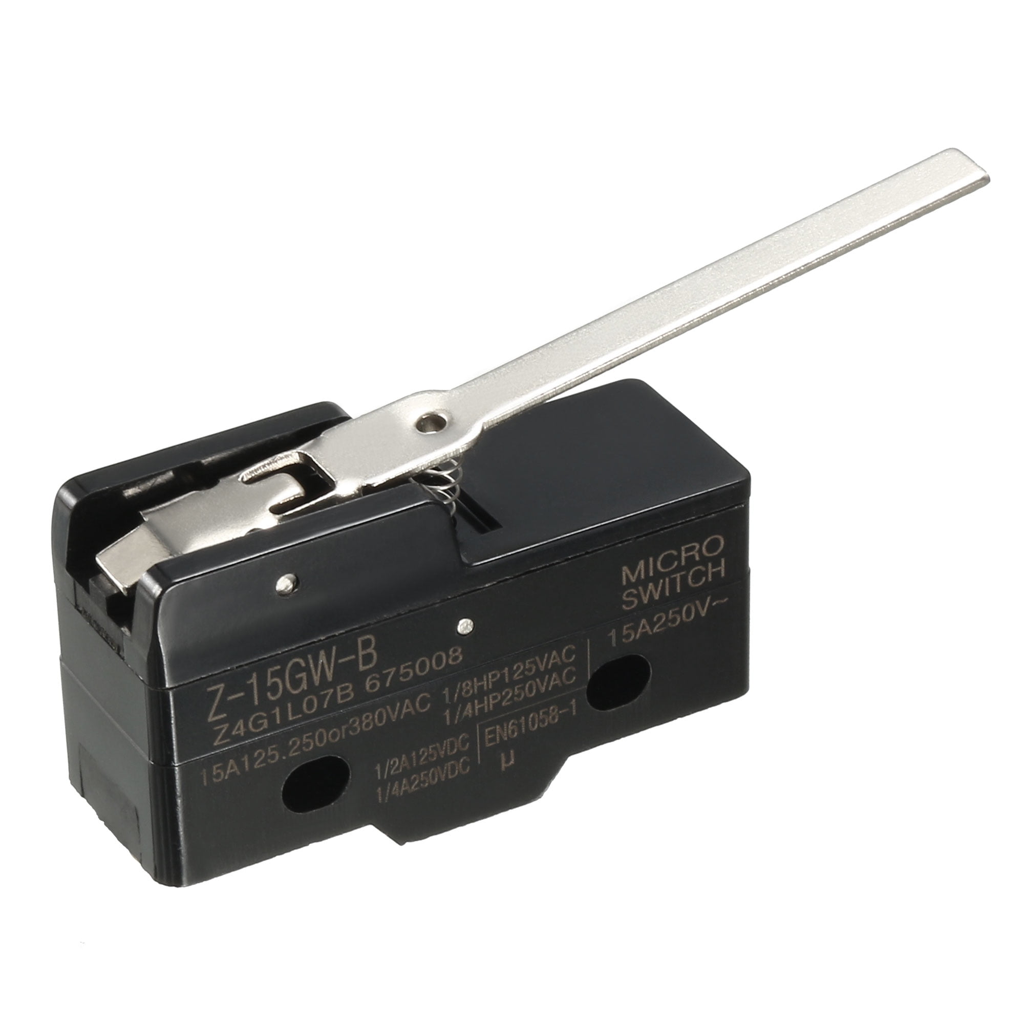 Z-15GW-B 1NO + 1NC Long Hinge Lever Type Miniature Micro Switch ...