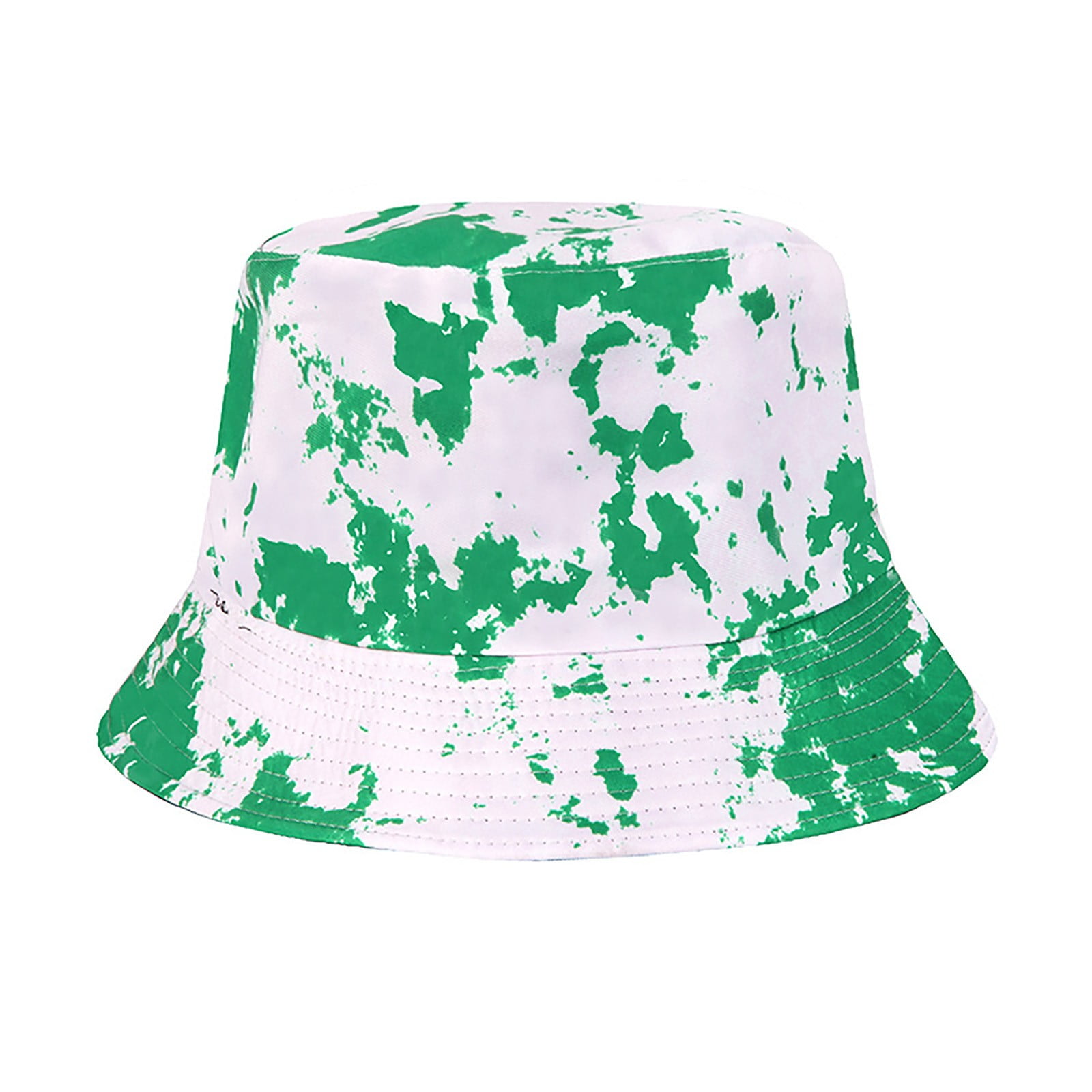 Z-710 Green Adult Male And Female Fisherman Hats Color Painted Tie Dyed ...