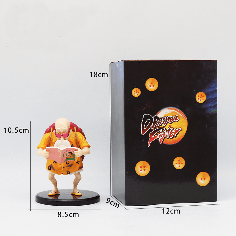 Z Anime Figure Biye gesture lecherous Master Roshi Kame Sennin PVC ...