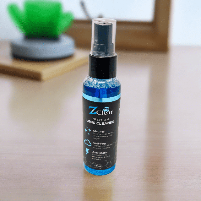 Z Clear Lens Cleaner, Anti-Fog Spray for Glasses and Plastic Lenses ...