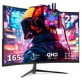 Z-EDGE UG27Q 27-Inch Curved Gaming Monitor, 165Hz(DP), 144Hz(HDMI), 1ms, 2K, HDMI DP - Walmart.com