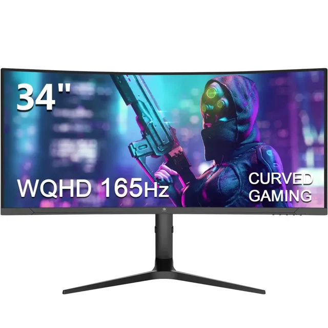 Z-EDGE UG34 34-inch Gaming Monitor 165Hz 1ms 3440x1440 21:9 Frameless ...