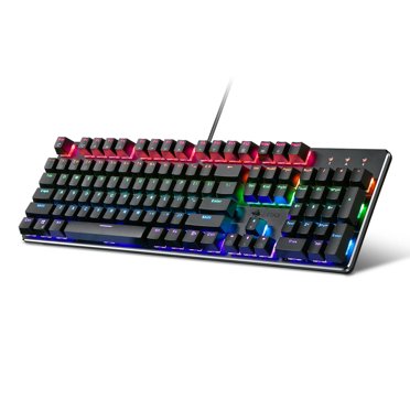 onn. RGB Mechanical Gaming Keyboard with Compact Tenkeyless Design ...