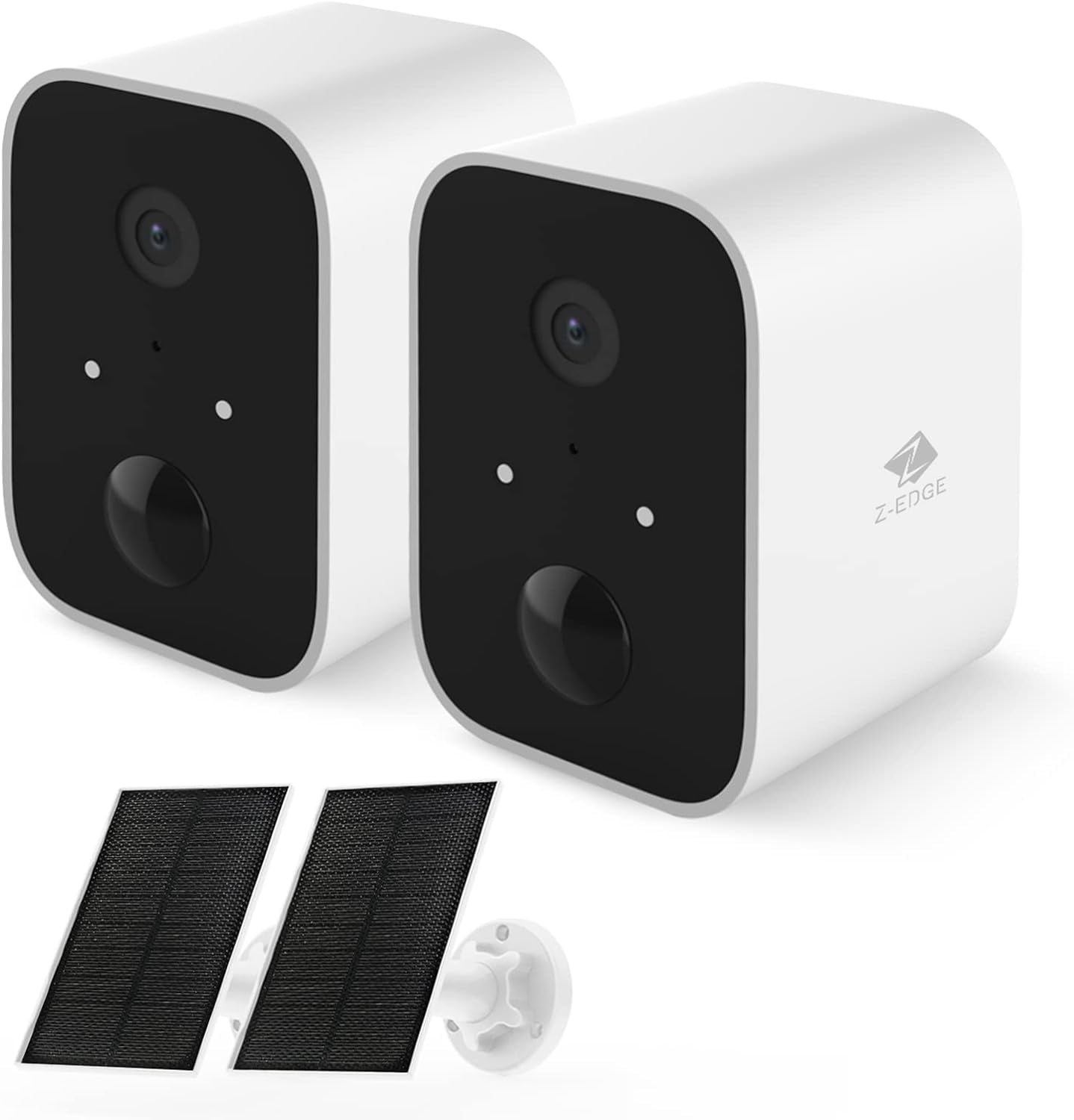 Z-Edge Security Cameras Wireless Outdoor with Solar Panel Cameras for ...