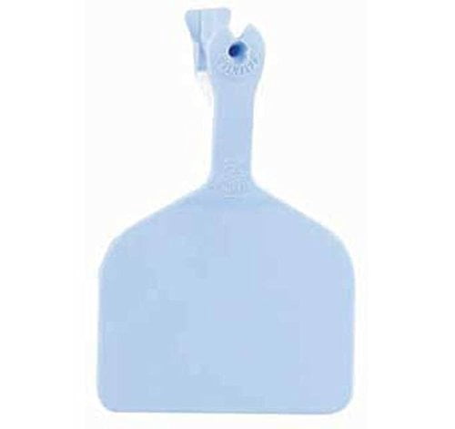 Z Feedlot Cattle Cow Blank Ear Tags LT. BLUE 50 Count Identification ...