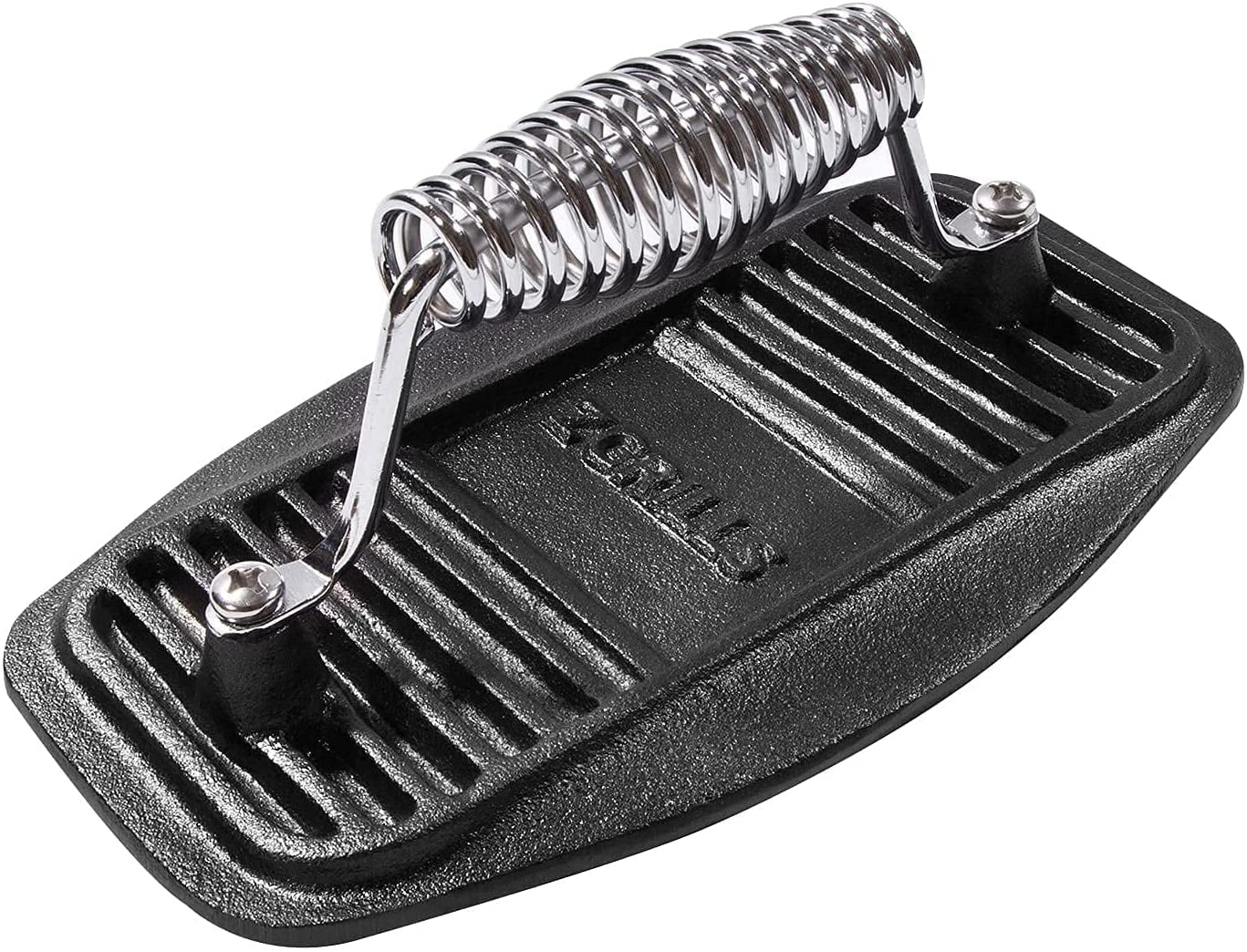 Z GRILLS Cast Iron Heavy Duty BBQ Tool, Easy Clean Burger Press Smash ...
