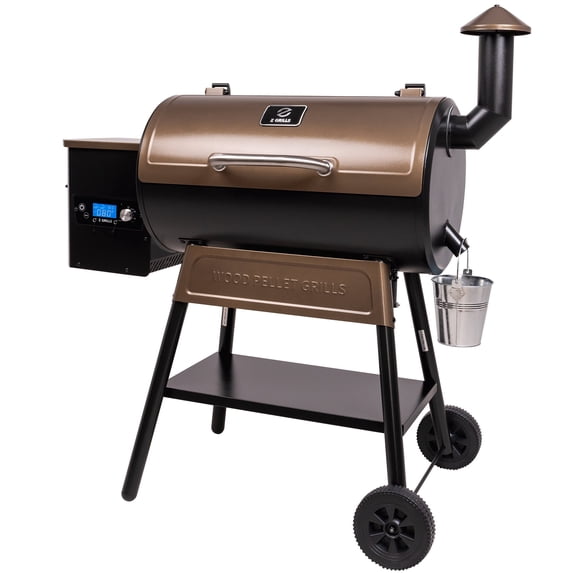 Z Grills Wood Pellet Grill 549 sq.in, LCD Controller, 2 Meat Probes ...