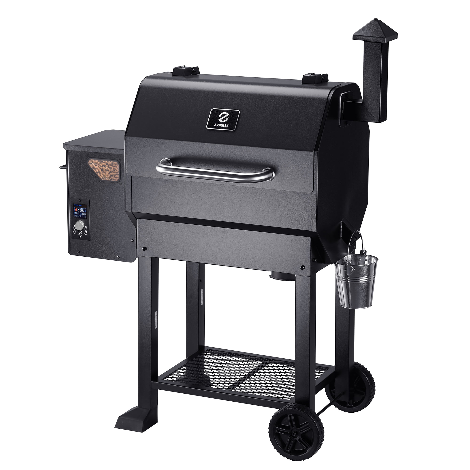 Z GRILLS SMOKE BEAST 10502B Pellet Grill with PID 2.0 Control, Extra ...