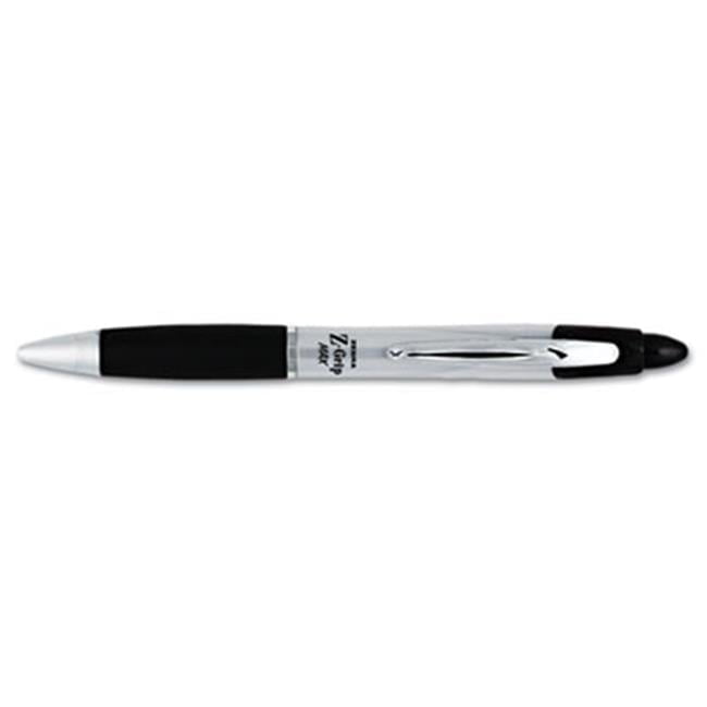 Z-Grip MAX Ballpoint Retractable Pen - Black Ink - Medium - Dozen ...