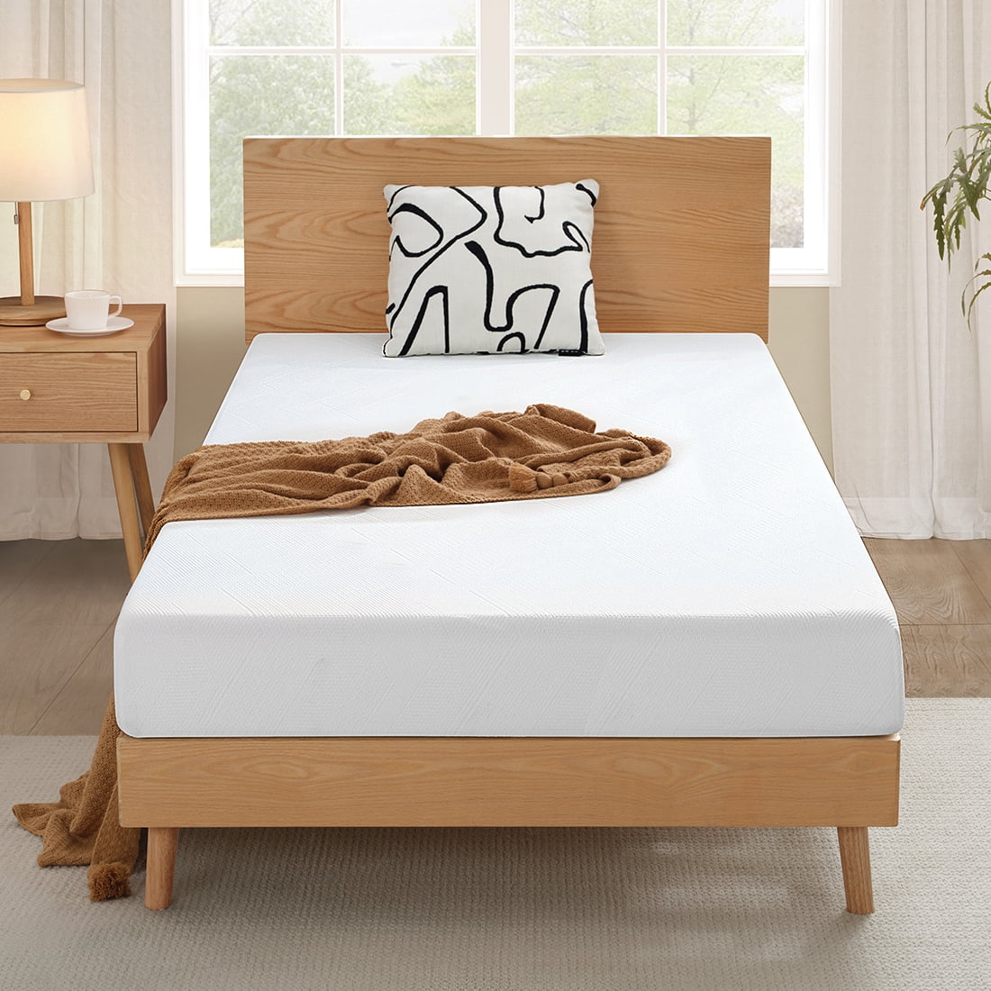 Z-HOM Full Size Mattress,6 Inch Memory Foam Mattress in a Box,Cooling ...