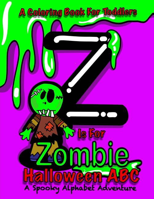 Halloween ABC - A Spooky Alphabet Adventure (Halloween) Coloring Book ...