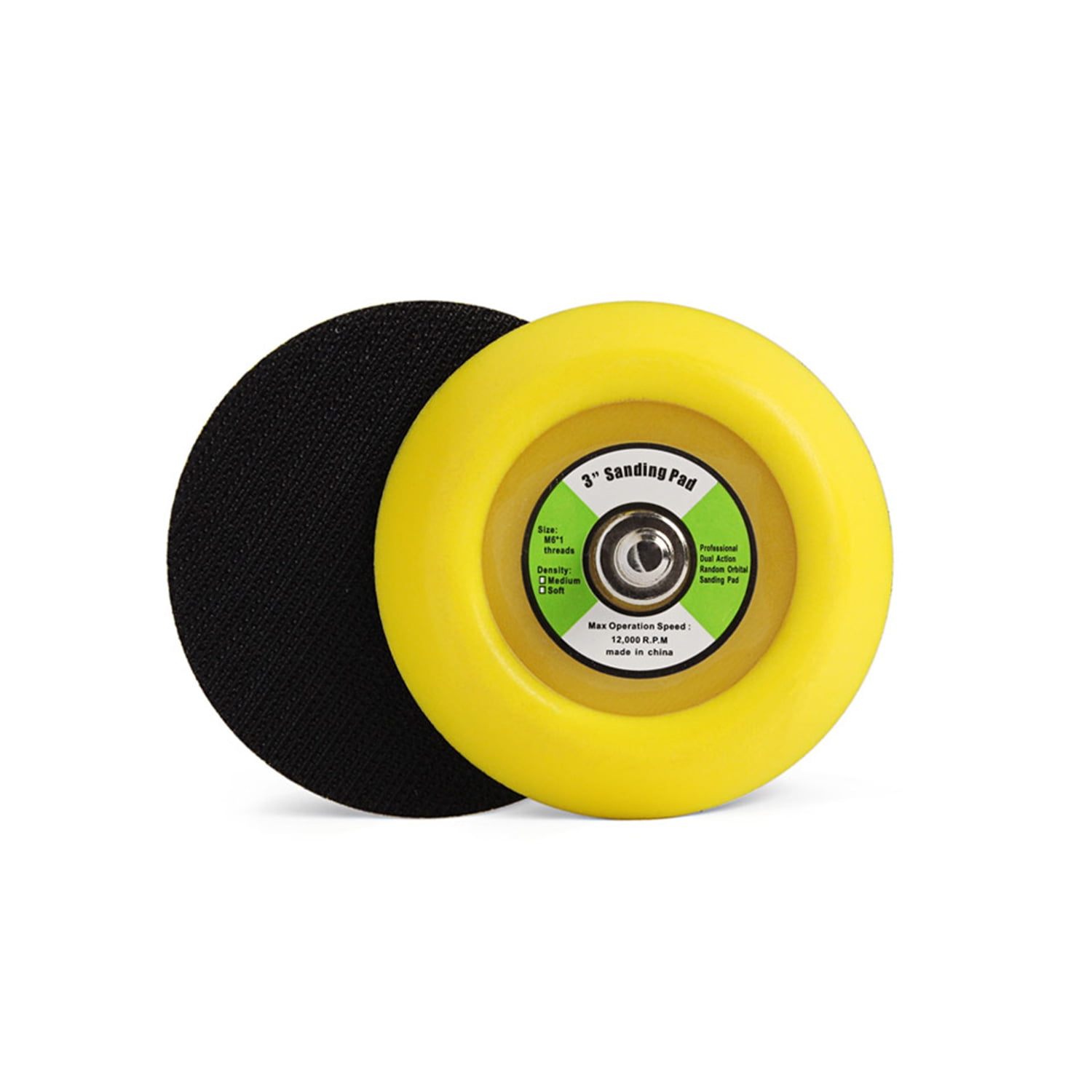 Z-LION 2 pieces 3inch Backer Plate Pad for Car Polisher Dual Action ...