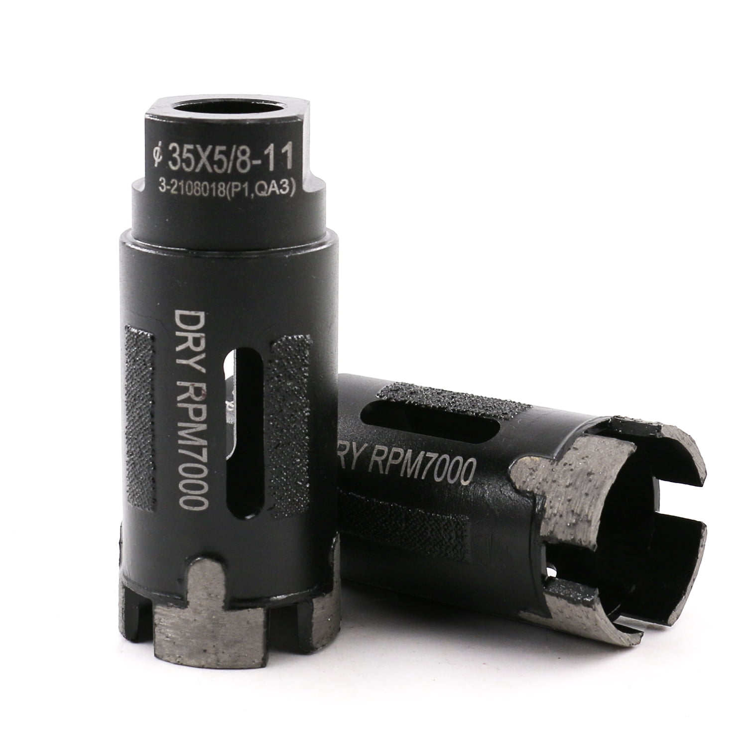 ZLion Diamond Core Drill Bits 35mm, Vacuum Brazed, 5/8-11 Thread ...