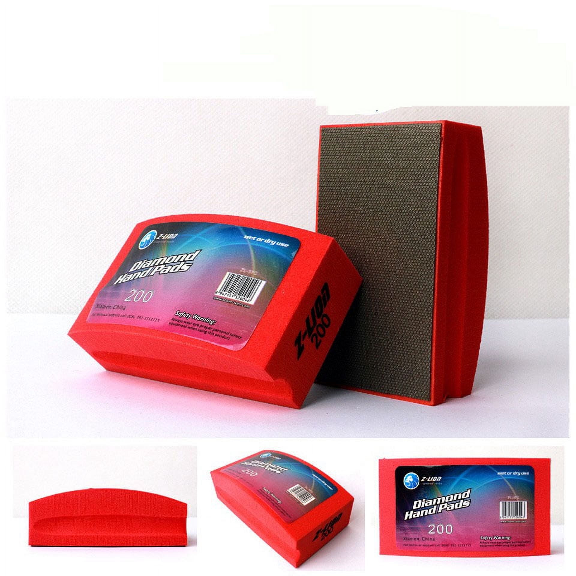 Z-LION Diamond Hand Polishing Pads For Granite Stone Concrete Marble ...