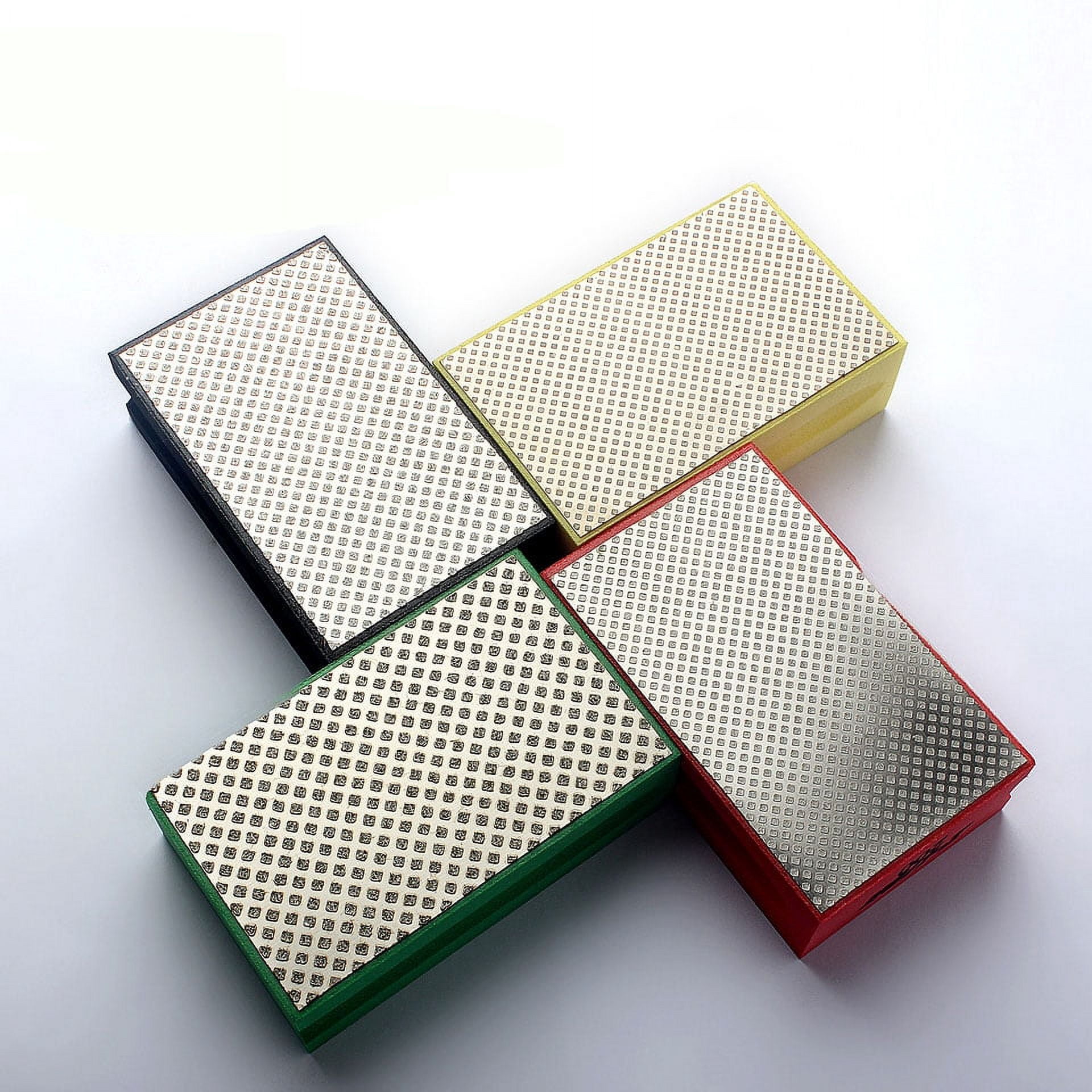 Z-LION Diamond Hand Polishing Pads Sanding Block Glass Grinding ...