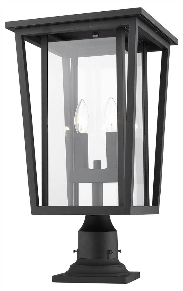 Z-Lite 2 Light Outdoor Pier Mounted Fixture - Walmart.com
