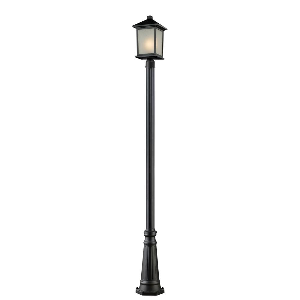Z-Lite 5005Phb-Led Leland 27" Tall Marine Grade Post Light - Black ...