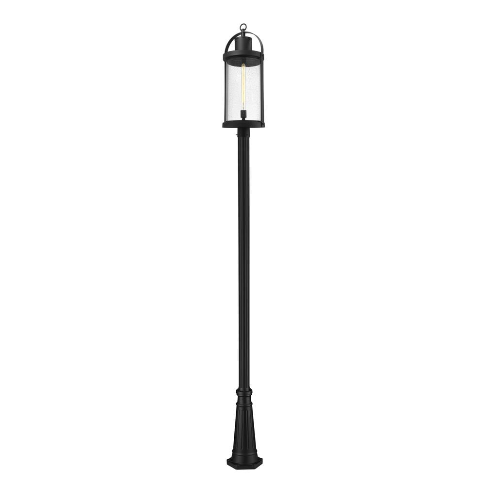 Z-Lite 574Phms-Sqpm Millworks 2 Light 18" Tall Outdoor Pier Mount Post ...