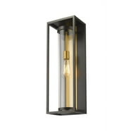 Z-Lite 571M Seoul 2 Light 15" Tall Outdoor Wall Sconce - Walmart.com