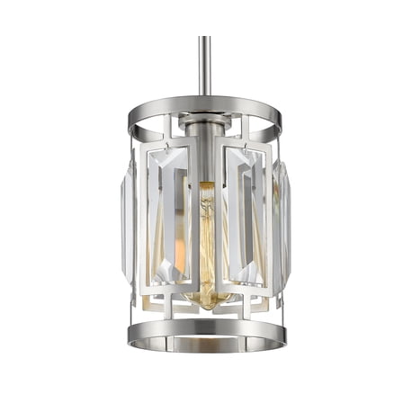 Z-Lite Zalo 8-Light Pendant, Brushed Nickel - Walmart.com