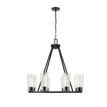 Z-Lite Zalo 8-Light Pendant, Brushed Nickel - Walmart.com