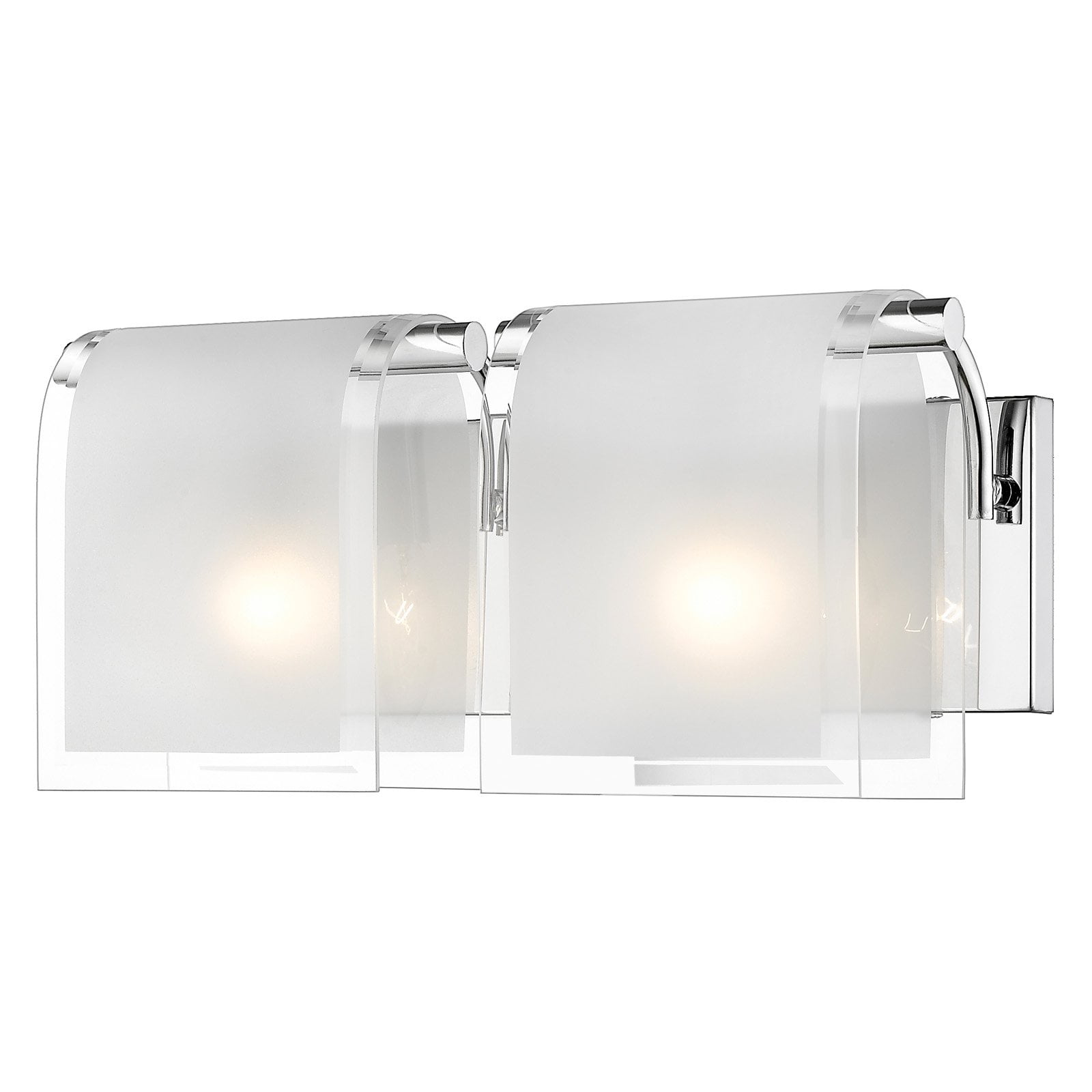 Z-Lite Zephyr 2-Light Vanity, Chrome - Walmart.com