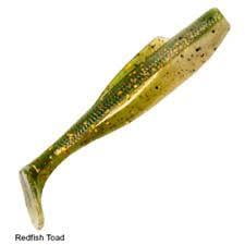 Z-Man 10x Tough Elaztech Soft Plastic MinnowZ, 3", 6pk, Redfish Toad ...